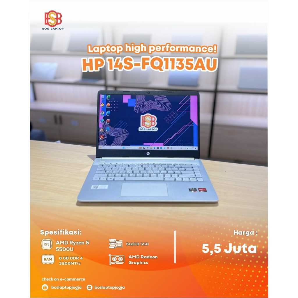 Harga HP 14S Ryzen 5 5500U Terbaru Jun 2026 | BigGo Indonesia