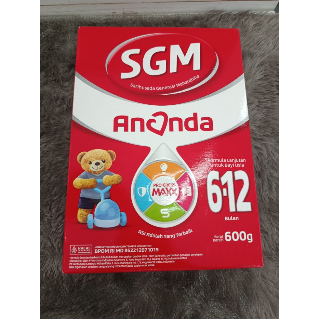 Harga Susu SGM Ananda 6 12 Bulan 600GR Terbaru Jun 2026 | BigGo Indonesia