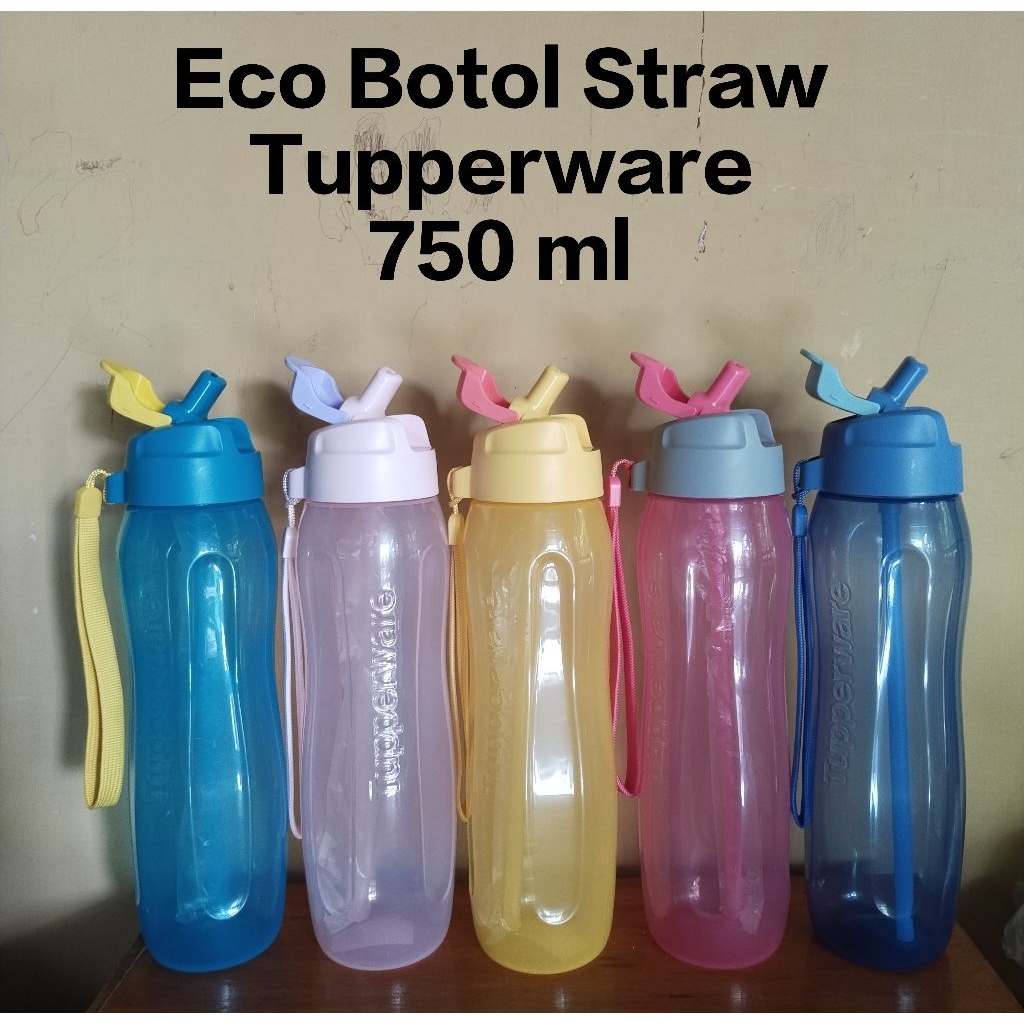 Harga botol minum tupperware 750ml eco straw Terbaru Feb 2026 | BigGo ...
