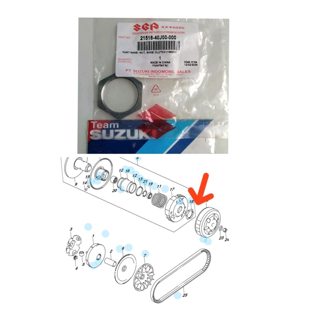 Harga Kampas Ganda Suzuki NEX 2 Original Terbaru Jun 2026 | BigGo Indonesia