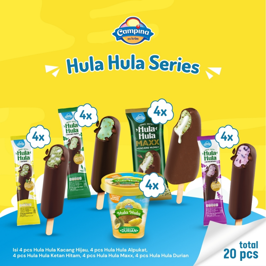 Harga ES Krim Campina Hula Hula Terbaru Jun 2026 | BigGo Indonesia