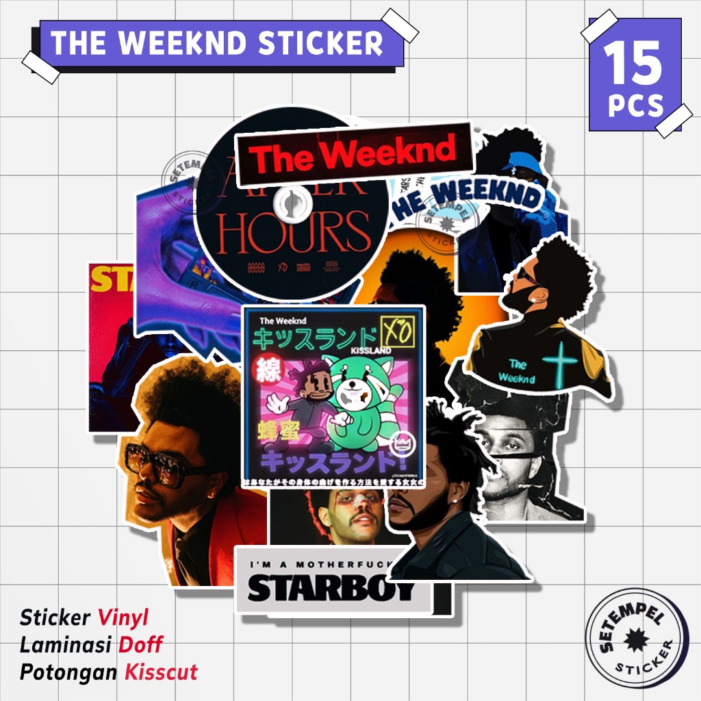 Harga the weeknd sticker Terbaru Feb 2026 | BigGo Indonesia