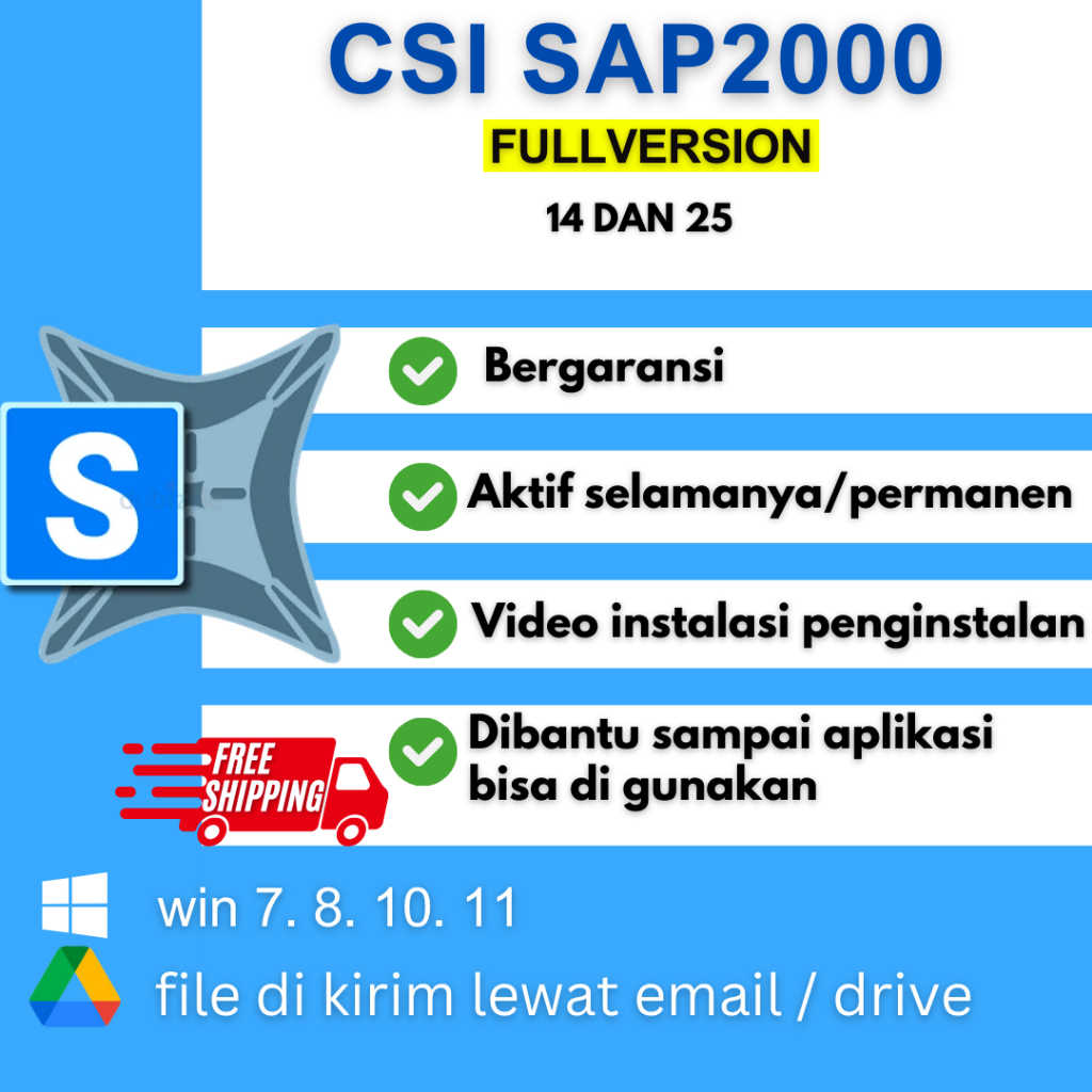 Harga SAP 2000 V24 Terbaru Mar 2026 | BigGo Indonesia