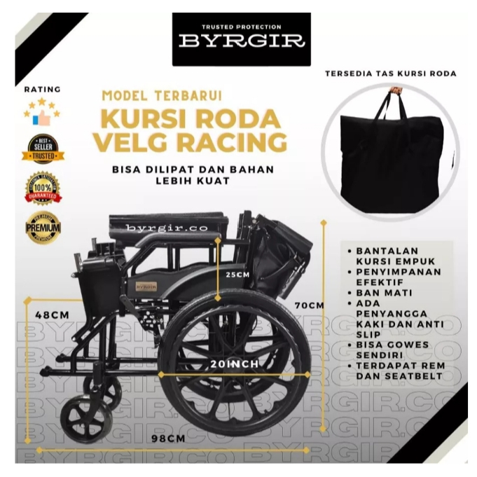 Harga wheelchair travel Terbaru Jan 2026 | BigGo Indonesia
