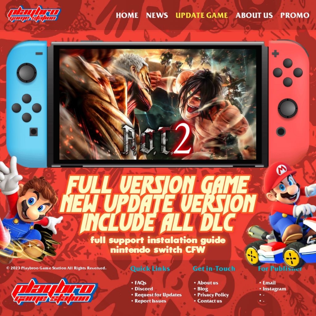Harga nintendo switch game attack on titan Terbaru Jun 2026 | BigGo ...