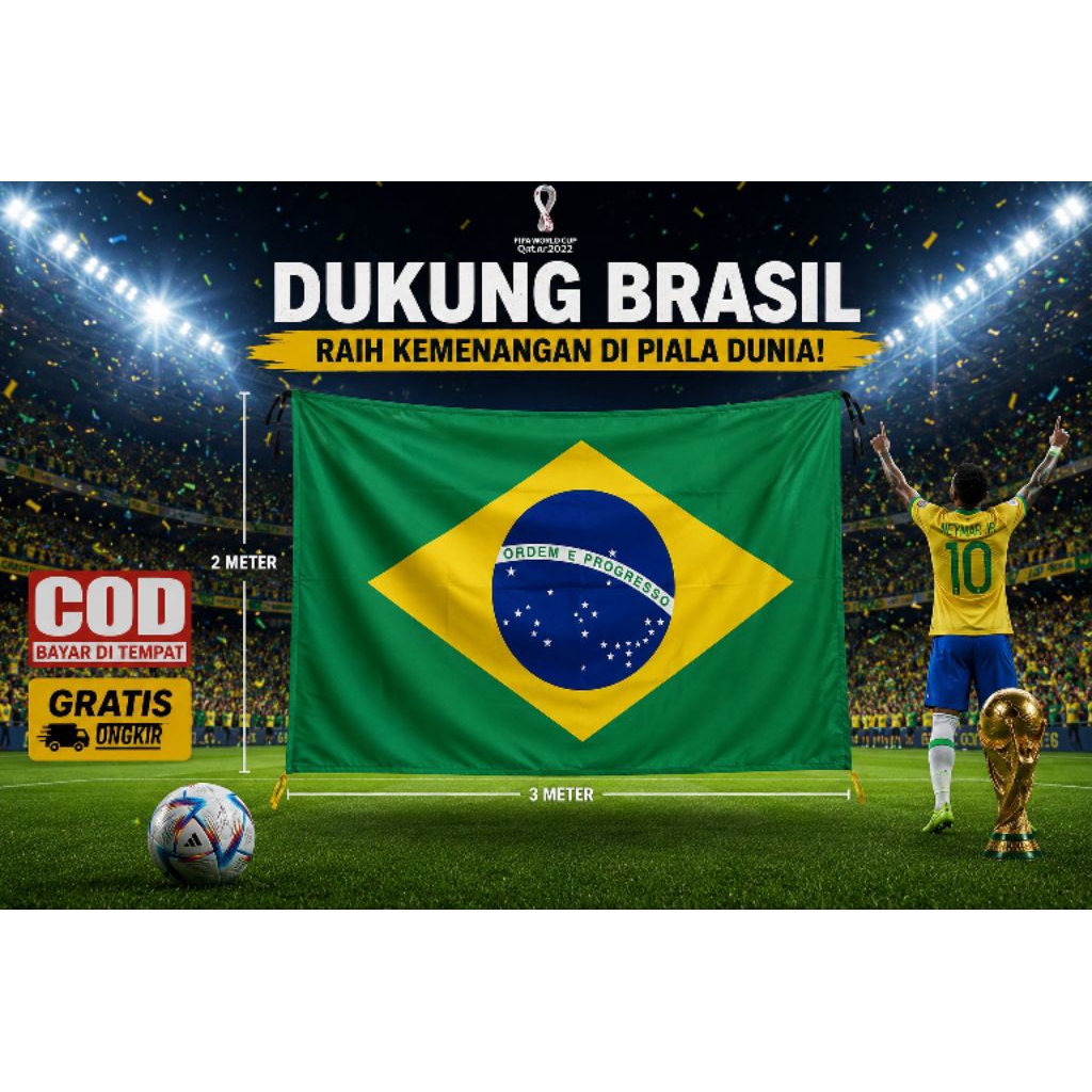 Harga Bendera Brazil Jumbo Terbaru Jun 2026 | BigGo Indonesia