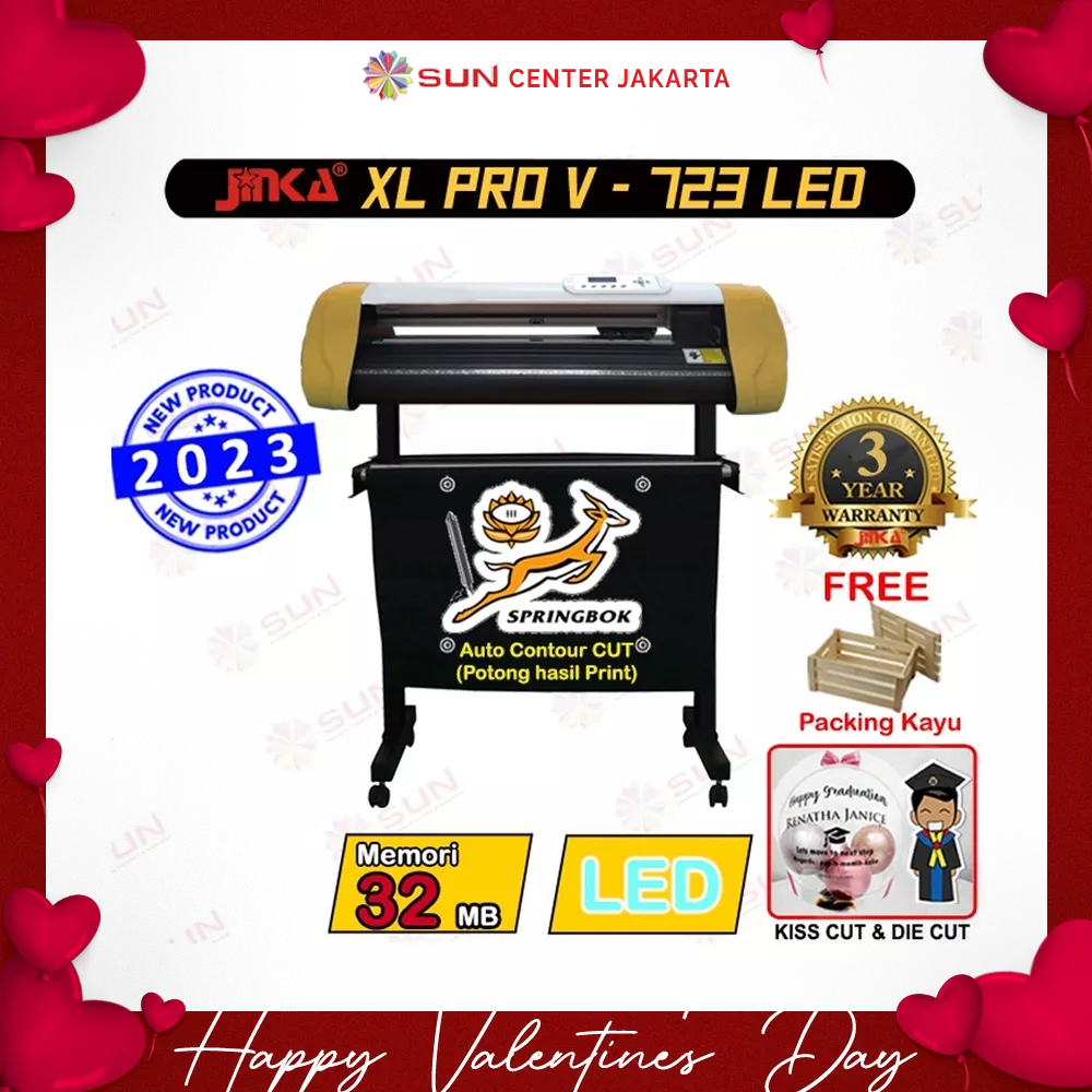 Jual Mesin Cutting Stiker Jinka XL Pro V 723 LED ( Auto Contour Cut ...