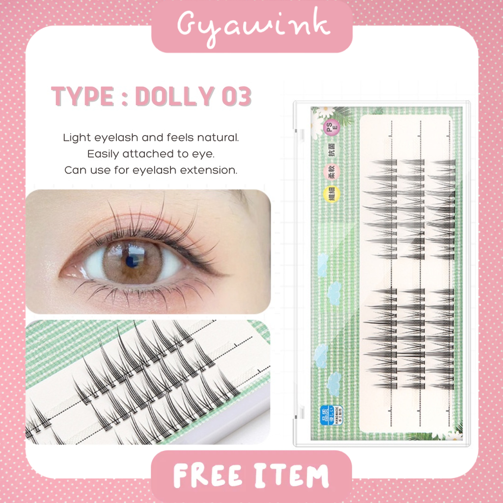 Jual Gyawink Dolly 03 Individual Lash Bulu Mata Tanam Eyelash Extension ...
