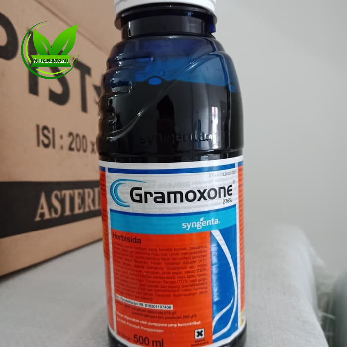 Jual Obat Pembasmi Rumput Herbisida - GRAMOXONE 276 SL 500ml/1liter ...