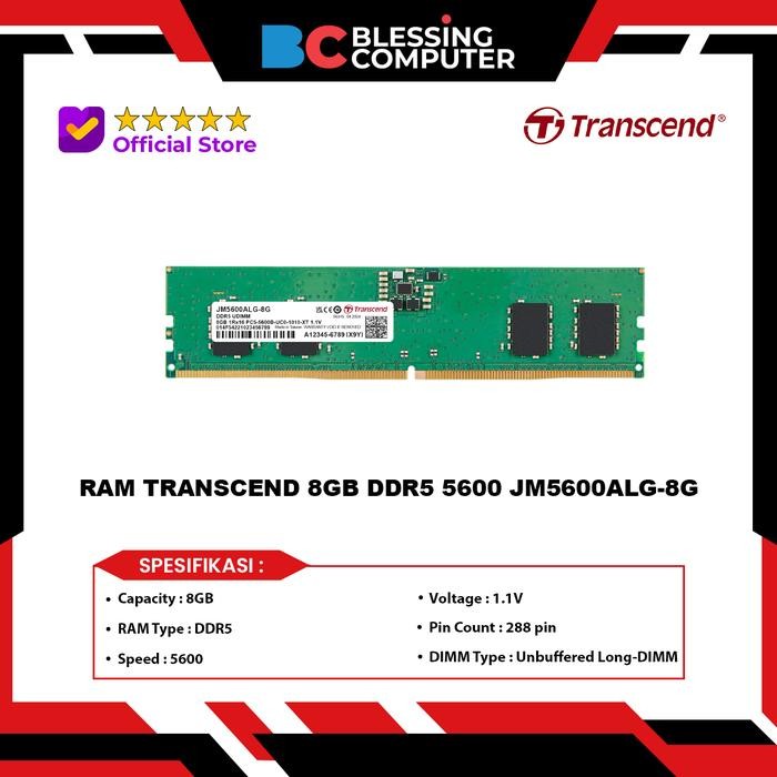 Harga 5600 ddr5 8gb ram Terbaru Okt 2025 | BigGo Indonesia
