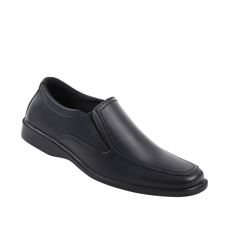 Jual Zeintin - Sepatu Pantofel Hitam Pria Formal Kantor Leather Swedian ...
