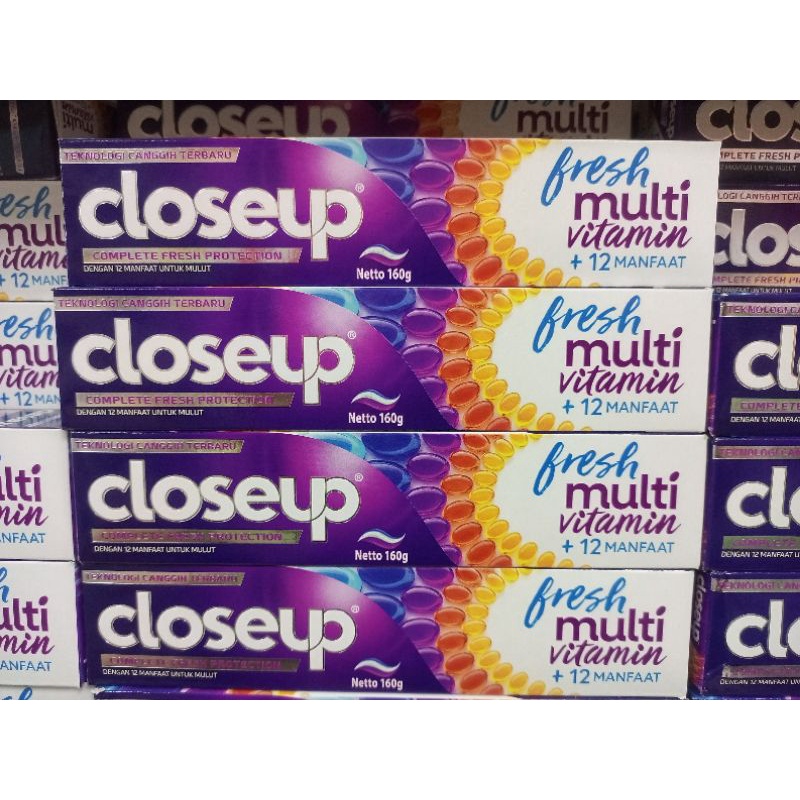 Jual CLOSE UP COMPLETE FRESH PROTECT 160 GR | Shopee Indonesia