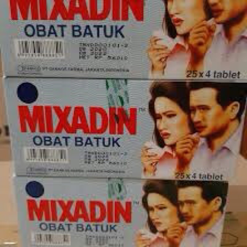 Jual MIXADIN BOX tablet , Miksadin, OBAT BATUK , flu pilek demam ...