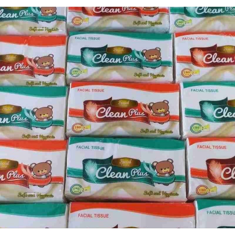 Jual tissue clean plus 180sheet | Shopee Indonesia