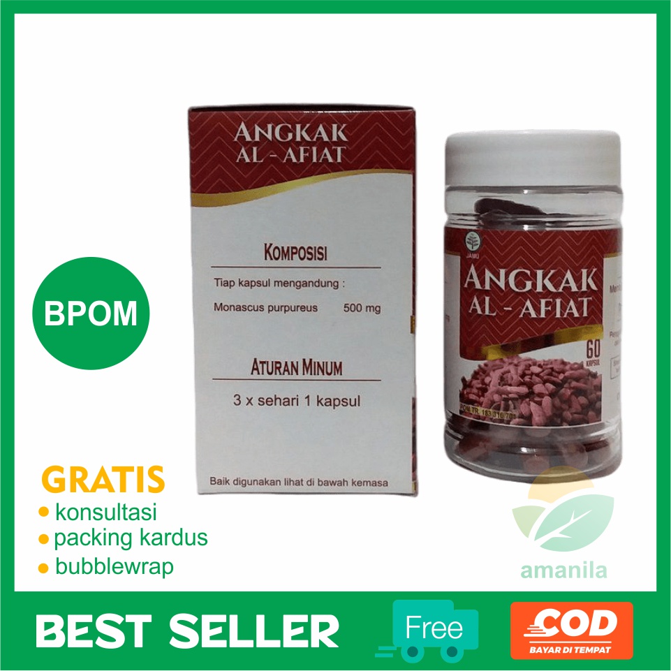 Jual Kapsul Angkak Al Afiat | Kapsul Angkak Menaikkan Trombosit ...