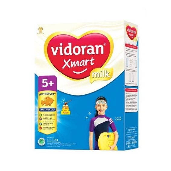 Jual SUSU FORMULA VIDORAN 5+ 725gr / Madu Coklat | Shopee Indonesia