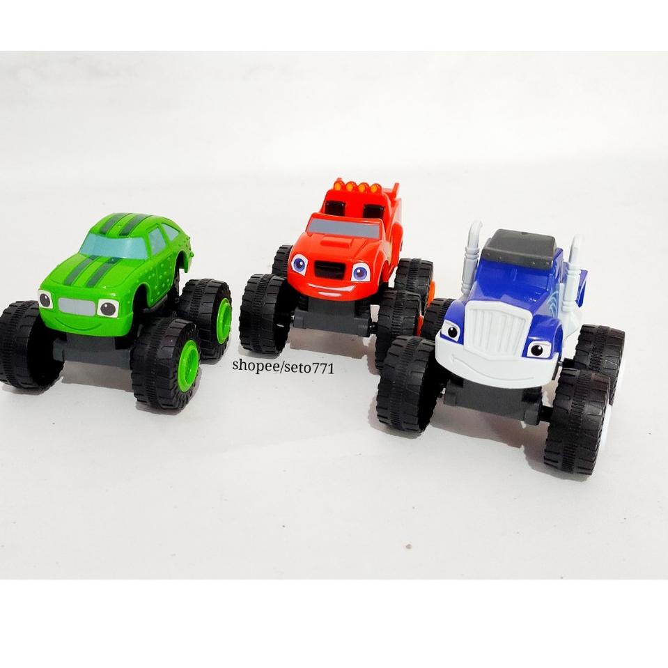 Jual Mini Friction Blaze And The Monster Machines Car Mainan Mobil ...