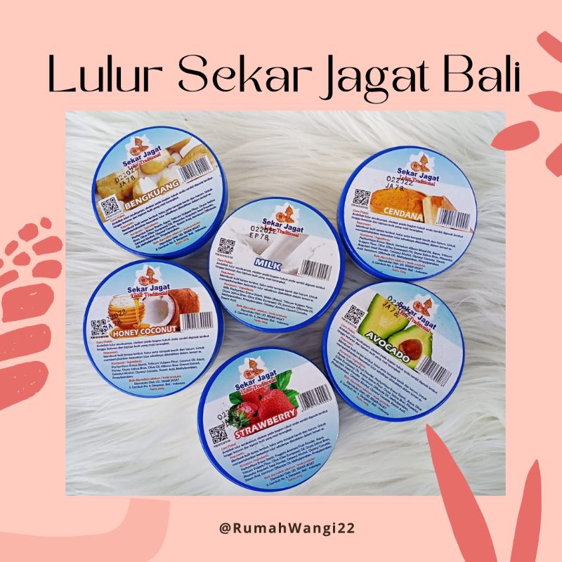 Jual LULUR SEKAR JAGAT LULUR TRADISIONAL BALI BODY SCRUB ORIGINAL ASLI ...