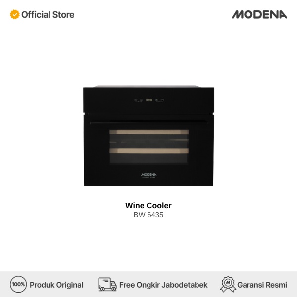 Jual MODENA Built-in Wine Cooler - BW 6435 | Shopee Indonesia