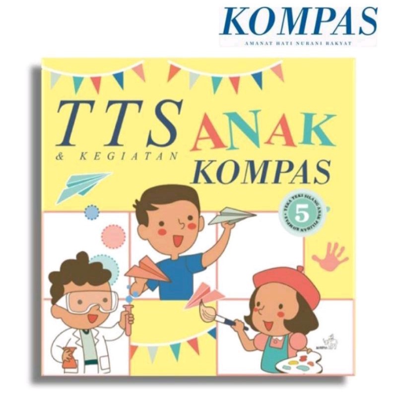 Jual Buku TTS Anak & Dan Kegiatan Kompas Jilid 5 | Shopee Indonesia