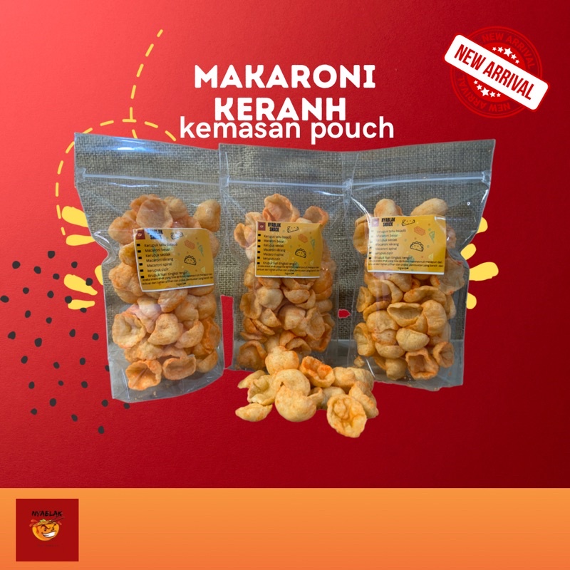 Jual Kerupuk RAMBO Keong Kerang Pedas Snack Kiloan Cemilan Camilan ...
