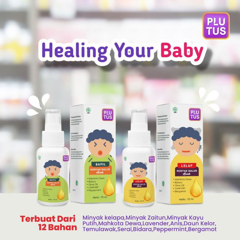 Jual PLUTUS BAPIL & LELAP MINYAK BALUR ANAK 70ML | Shopee Indonesia