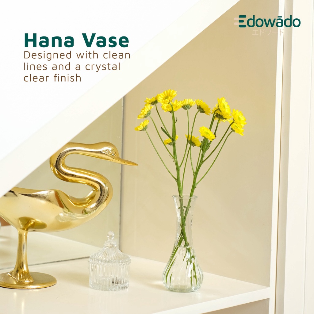 Jual Vas Bunga Kaca Hiasan Meja Murah 15 Cm | Shopee Indonesia