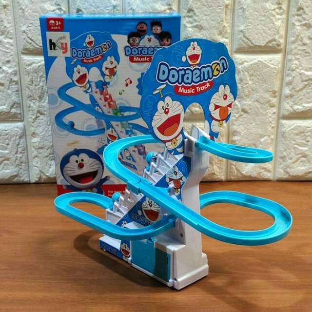 Jual Mainan Track Tangga Doraemon - Set Roller Coaster Doraemon ...