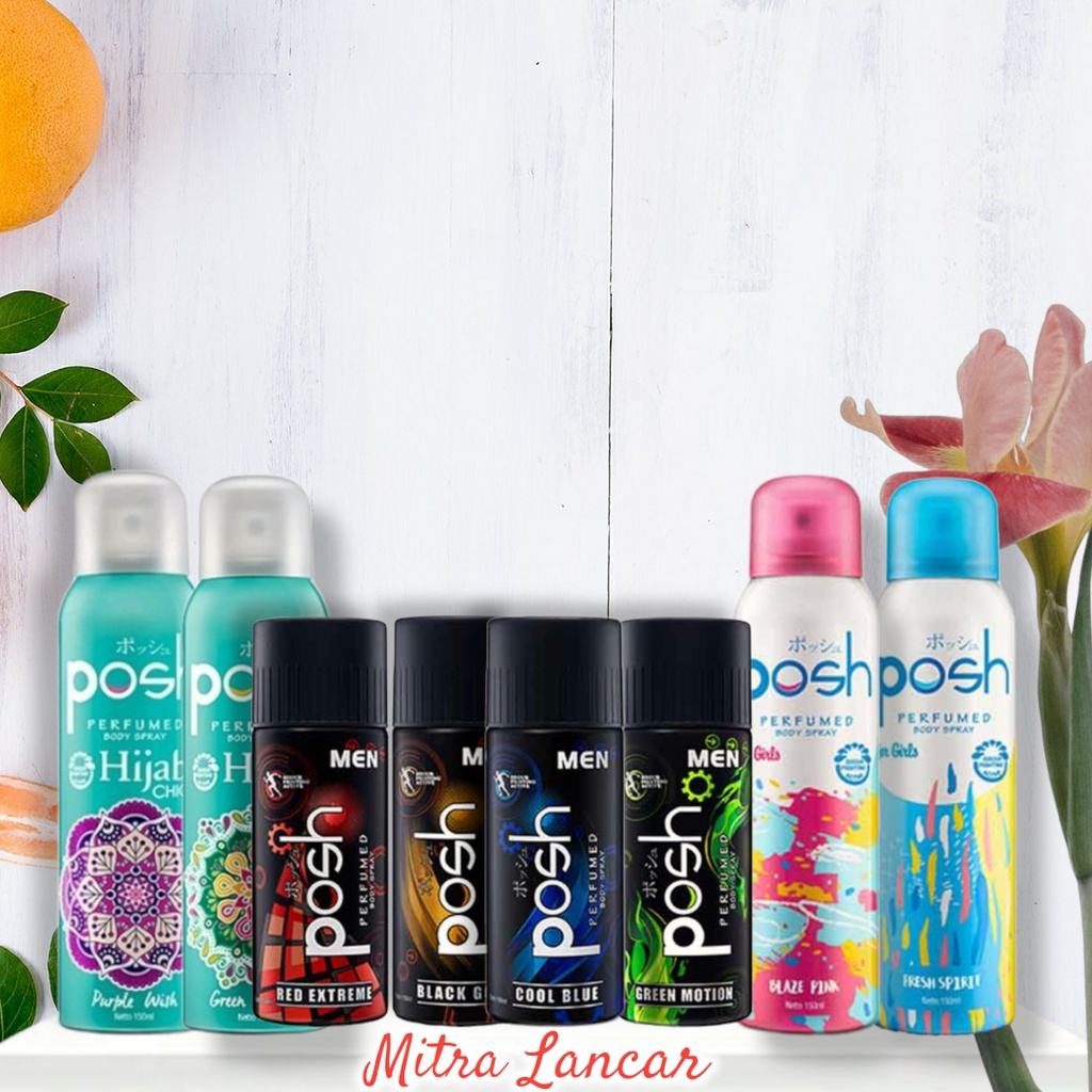 Jual POSH Men / Girls Body Spray Botol Cologne 150ml | Shopee Indonesia