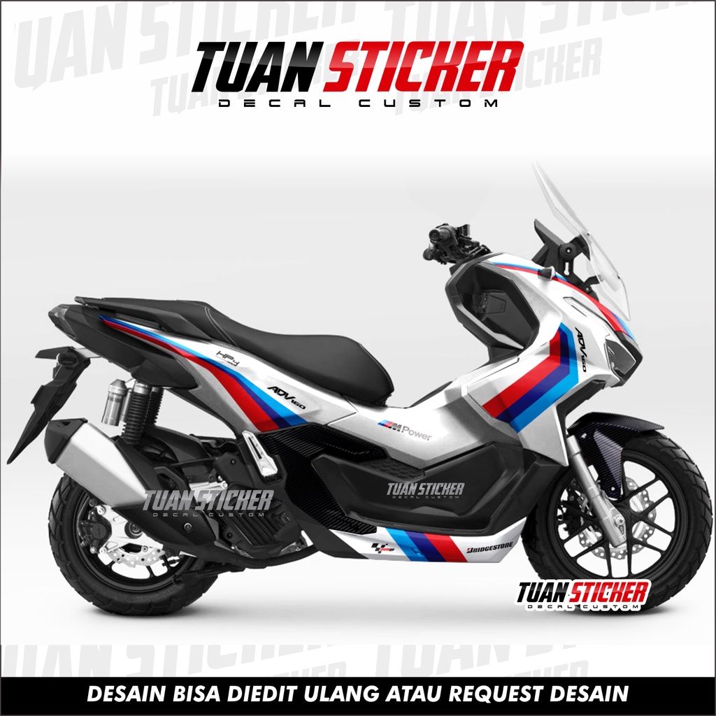 Jual Sticker Decal ADV 160 Dekal Stiker Adv 160 New Full Body Custom ...