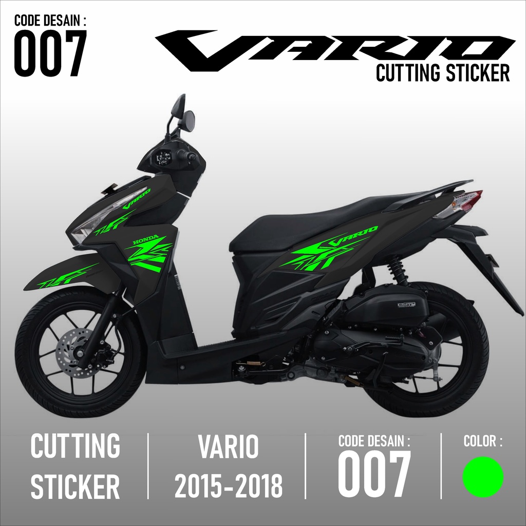 Jual AS Cutting Sticker Vario - Aksesoris Motor Cuting Honda Vario 125 & 150 Skotlet Stiker ...