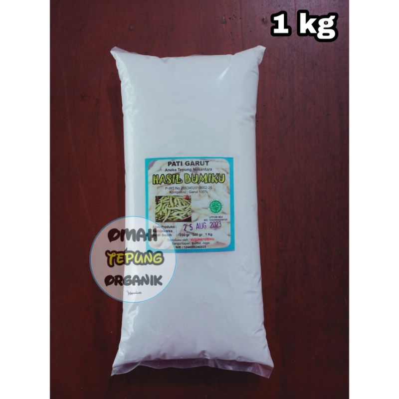 Jual Tepung Pati Garut kemasan 1 KG/Tepung pati asam lambung 1 KG ...