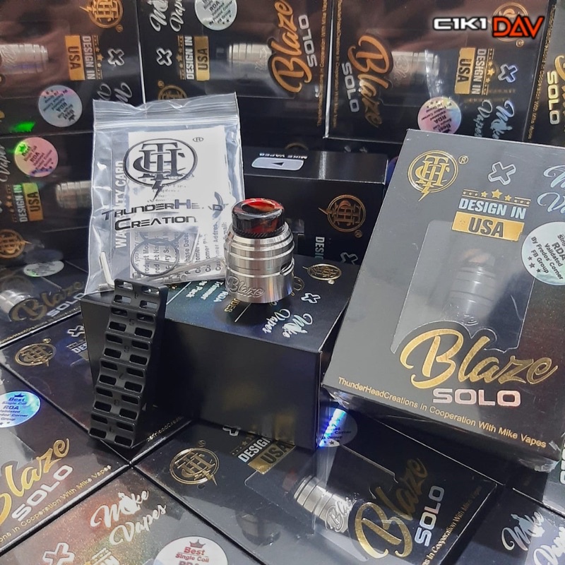 Jual THC Blaze Solo RDA authentic | Shopee Indonesia