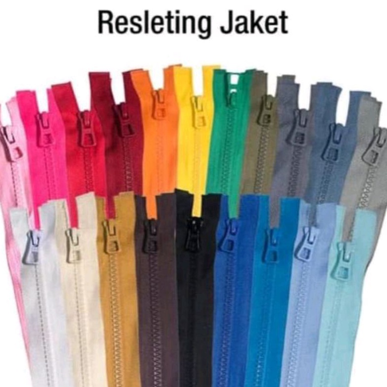 Jual Resleting Jaket YEE gigi kasar 70 cm / resleting tas / resleting vislon 28 inch BIJIAN ...