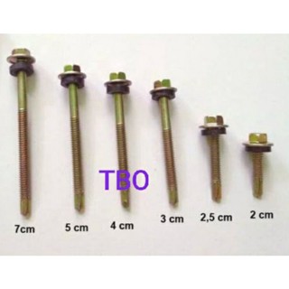 Jual Baut Skrup Sekrup Roofing, Baut Skrup Roping Ruping, Self Driling ...