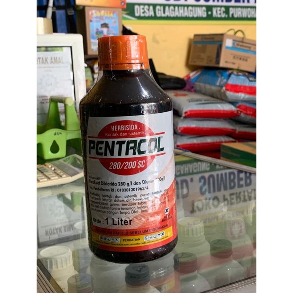 Jual HERBISIDA PENTACOL 480SC 1Lt | Shopee Indonesia