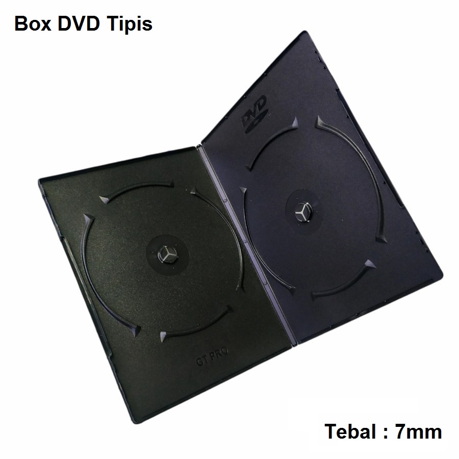 Jual Kotak Tempat DVD / Disc Box DVD Hitam 1pcs | Shopee Indonesia
