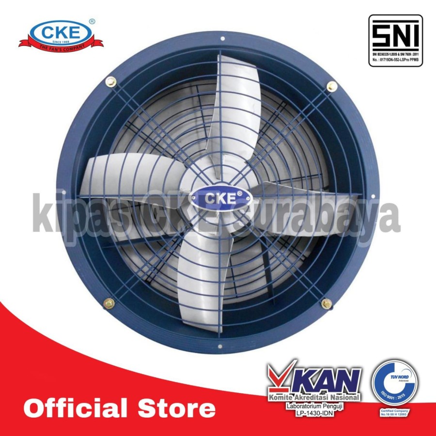 Jual CKE Kipas Eksos Drum Fan 16 Inch 220 Volt DFS-D16/1-YL Blower ...