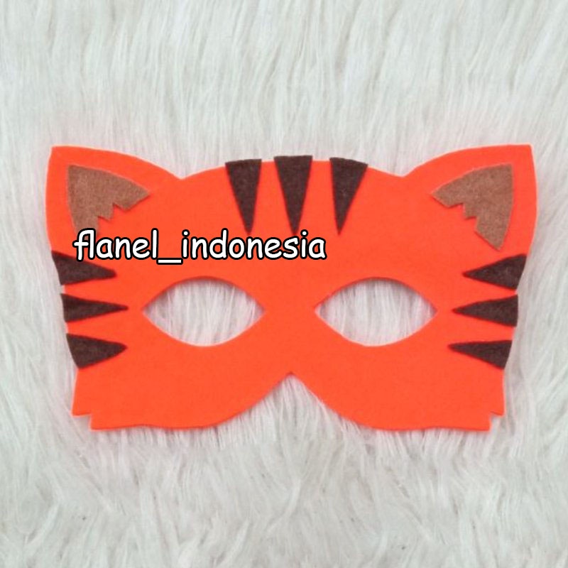Jual Topeng Hewan Liar Harimau Topeng Bahan Flanel Premium Topeng ...
