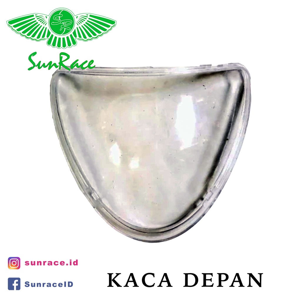 Jual KACA MIKA / TUTUP PLASTIK LAMPU DEPAN SEPEDA LISTRIK | Shopee ...