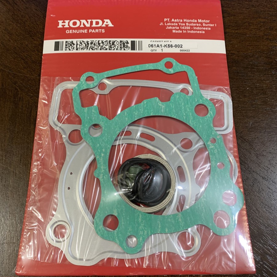 Jual K56 TOPSET TOP SET PAKING GASKET HEAD SEHER PISTON MOTOR CBR 150 LED SONIC SUPRA GTR ...