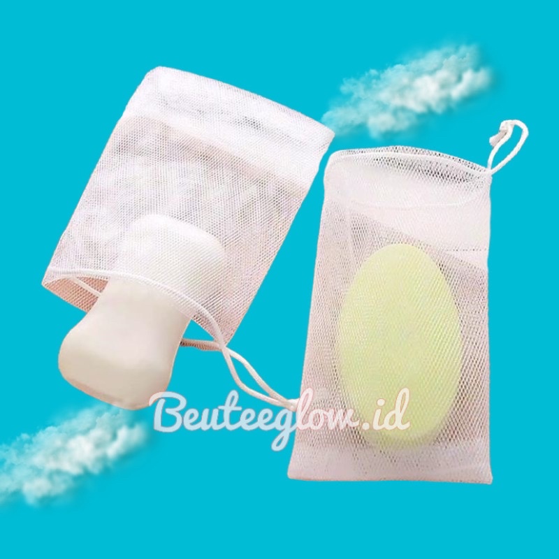 Jual Kantong Jaring Busa Sabun / Jaring Halus untuk Sabun Batang ...