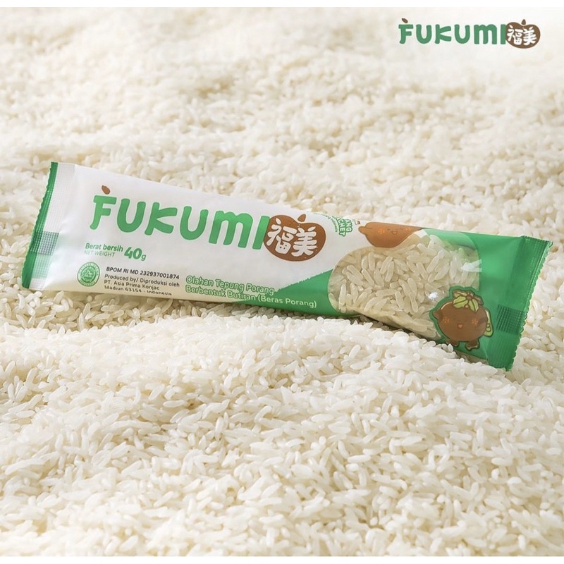 Jual FUKUMI Beras Porang 1 sachet 40 gr | Instant Konjac Healthy Rice ...