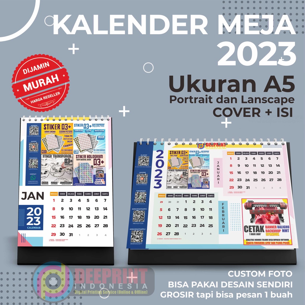 Harga Kalender 2023 Custom Terbaru Juni 2023 |BigGo Indonesia