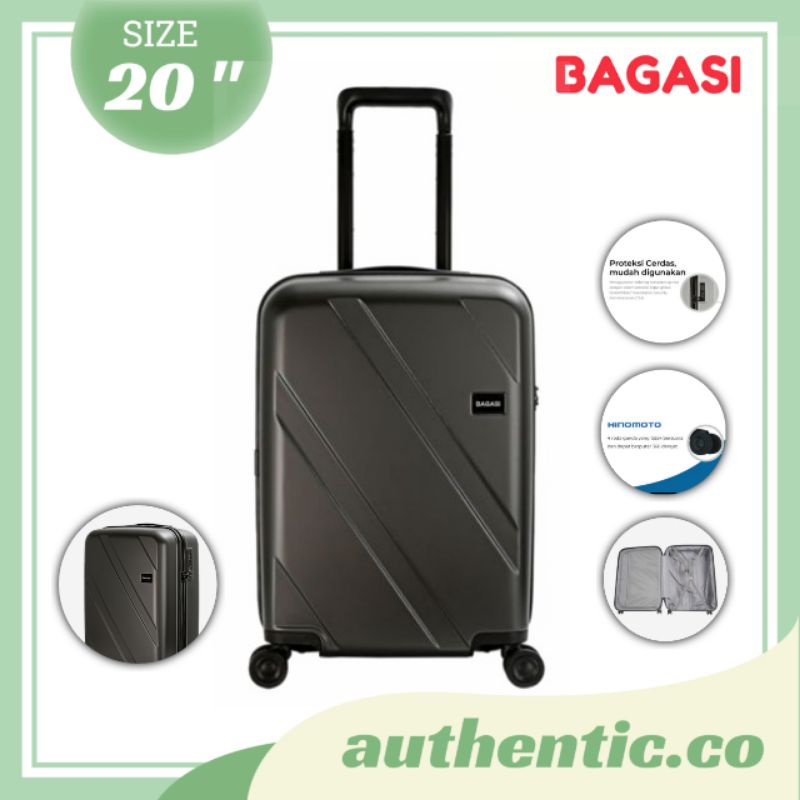 Jual KOPER BAGASI NATUNA BY LOJEL HARDCASE DOUBLE ZIPPER SANGAT RINGAN ...