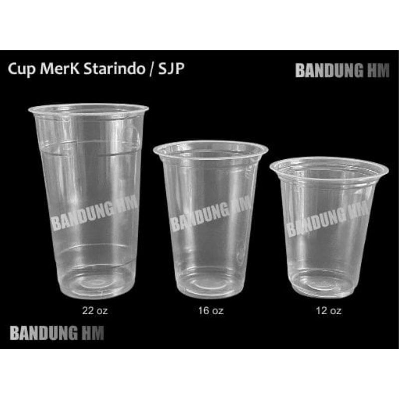 Jual CUP PP STARINDO 22 OZ 9,5 GR (ISI 50 PC) | Shopee Indonesia