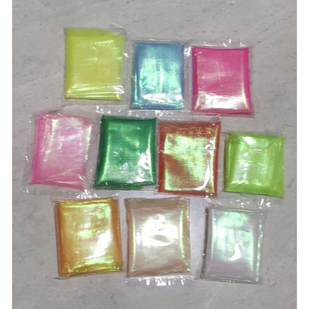 Jual Kain cumi manik kilat / kain kontrekan / kain sabiki 10cm x 10cm ...