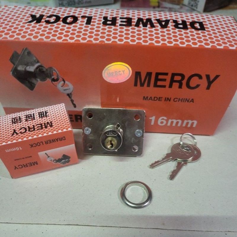Jual Kunci Laci Mercy 16mm/drawer lock/kunci lemari | Shopee Indonesia