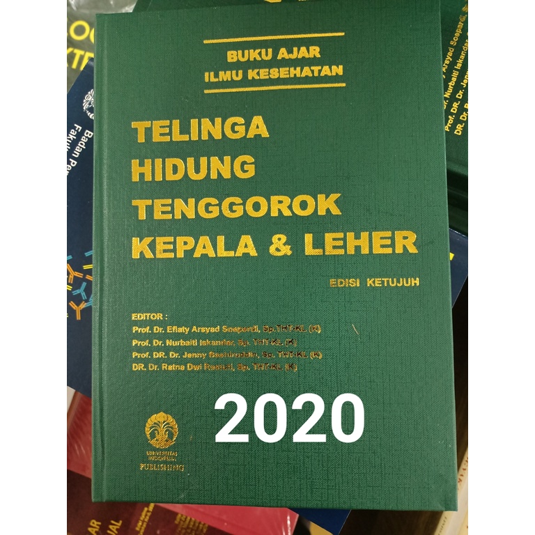 Jual Buku Ajar Ilmu Kesehatan ORIGINAL - Buku THT KL - Buku Telinga ...