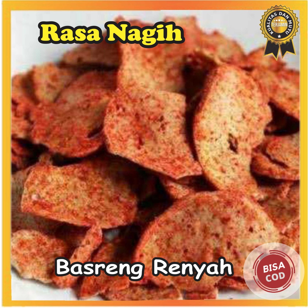 Jual Kripik Basreng Bulat Pedas Renyah Cemilan Basreng Enak | Shopee ...